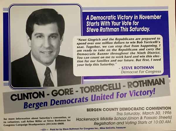 Run for Congress | Congressman Steve Rothman