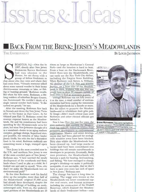 Congress, 2001-2004 | Congressman Steve Rothman