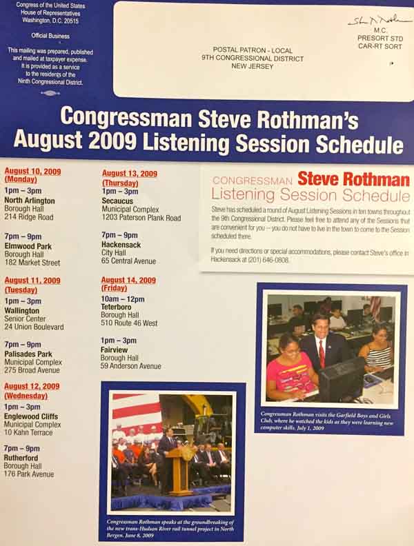Congress, 2009-2012 | Congressman Steve Rothman